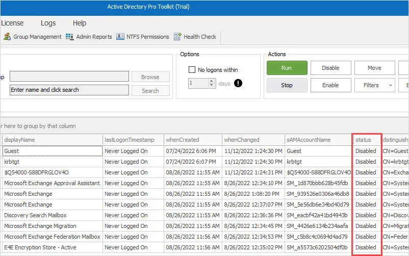 How To Disable Multiple Users In Active Directory Active Directory Pro